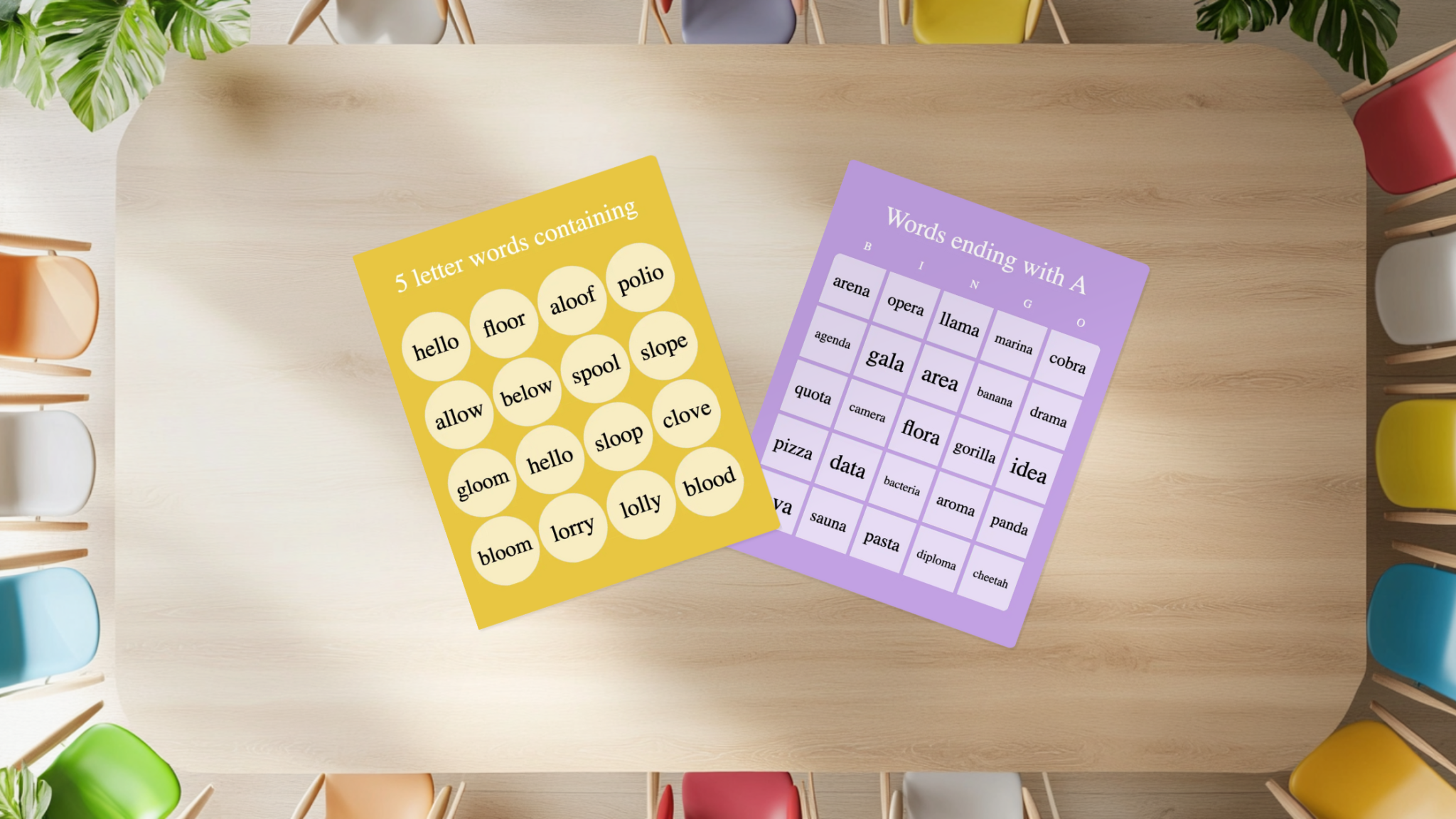 Spelling Bee Bingo: Printable & Customizable - Bingo Card Creator