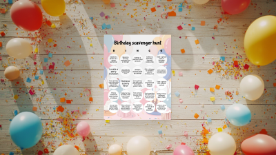 Birthday Bingo: Printable & Customizable - Bingo Card Creator