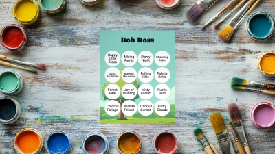 Art Bingo: Printable & Customizable - Bingo Card Creator
