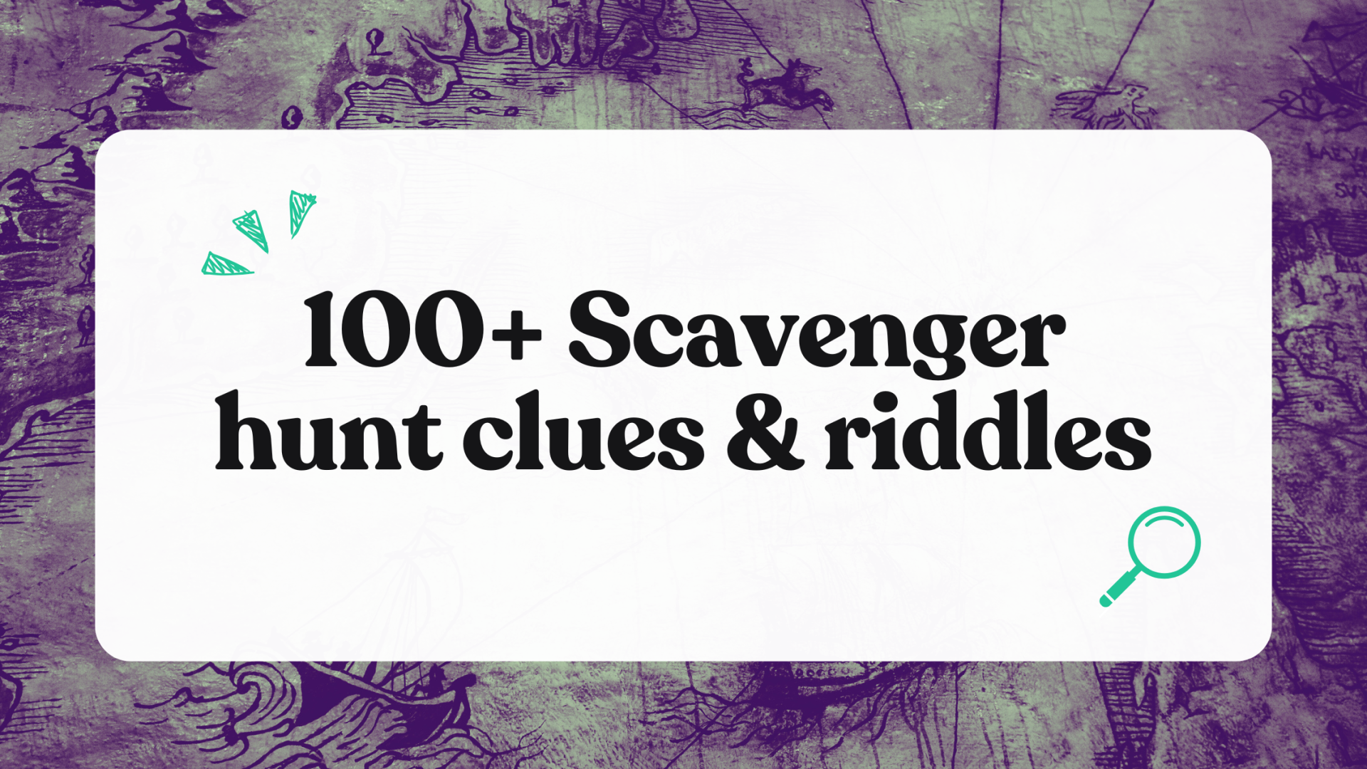 100+ Scavenger Hunt Clues & Riddles - Bingo Card Creator