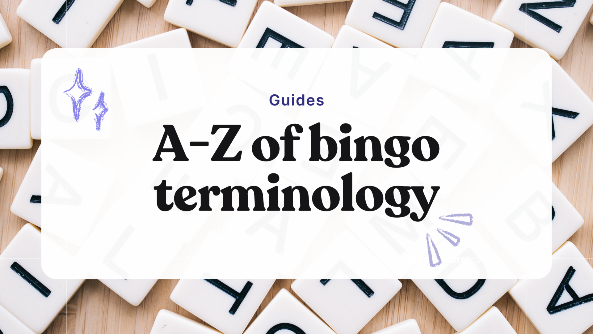 Bingo Terminology: The Complete A-Z - Bingo Card Creator