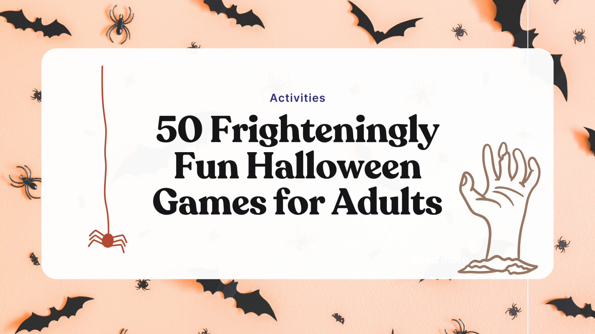 50 Frighteningly Fun Halloween Games For Adults - Bingo Card Creator