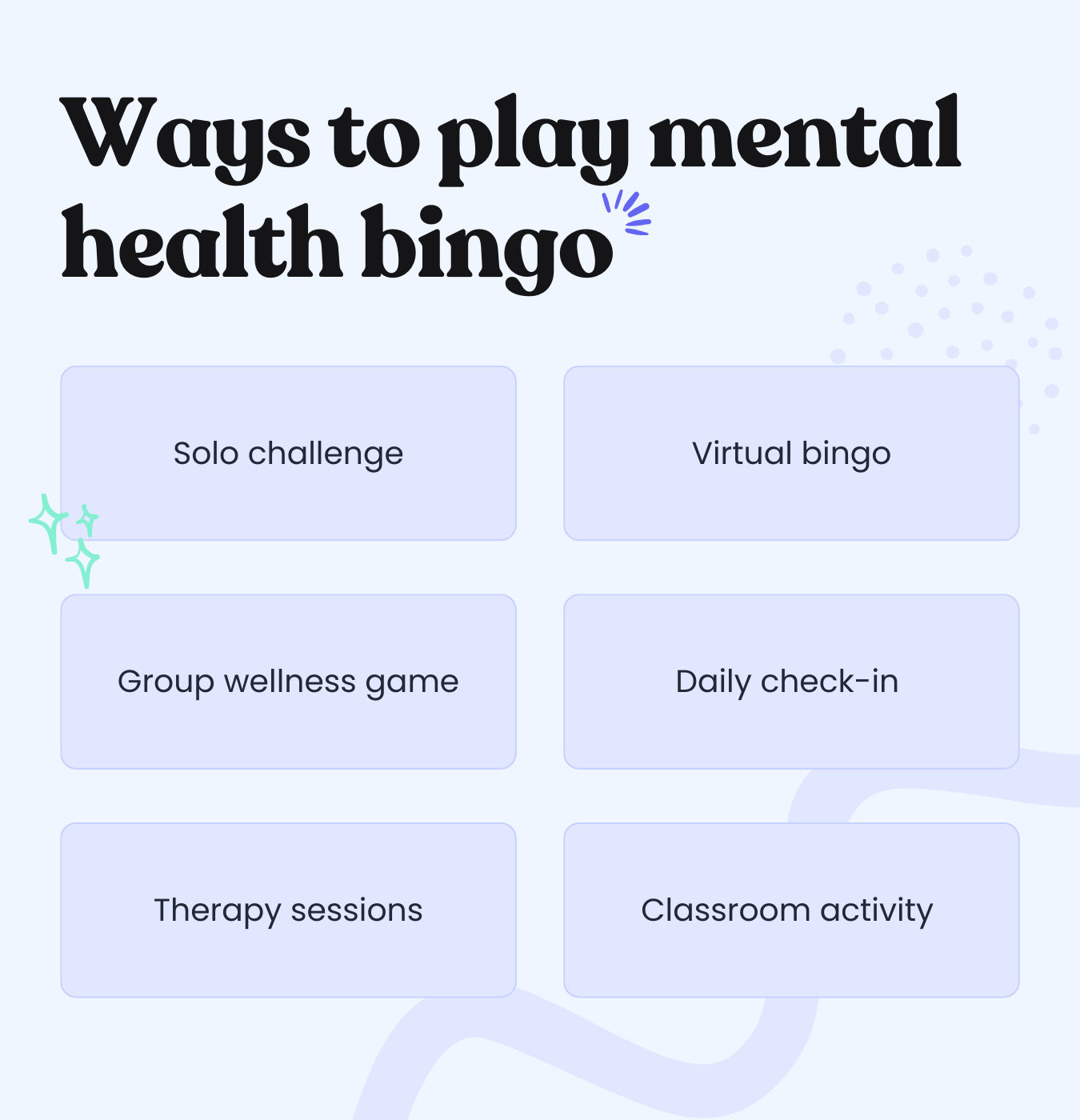 Mental Health Bingo: Printable & Customizable - Bingo Card Creator
