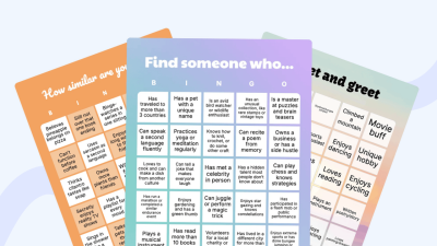 Human Bingo Card Generator: Printable Customizable Templates