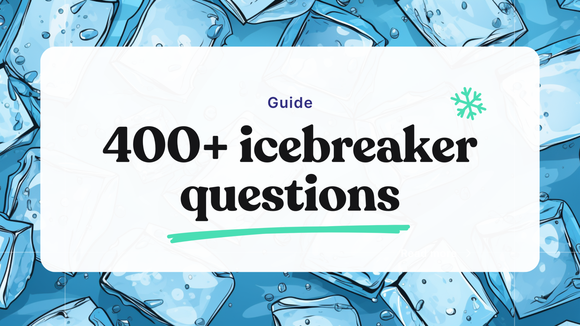 400+ Icebreaker Questions For Work, Fun, Dating & More - Bingo Card Creator