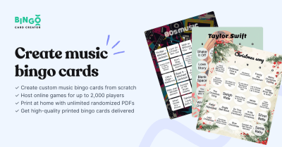 Music Bingo Card Generator: Printable & Customizable Templates