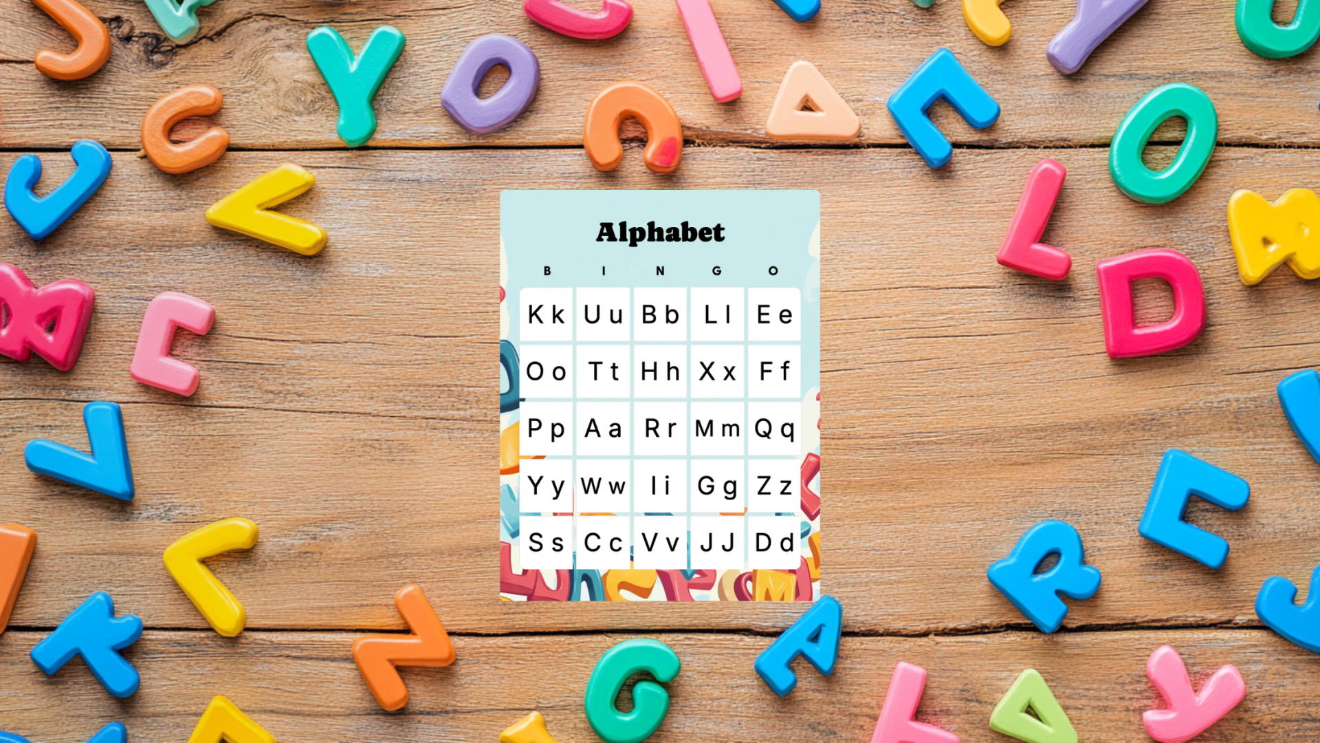 Free Abc Bingo Cards Printable Pdf - Infoupdate.org