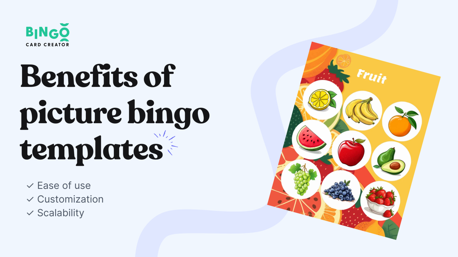 Picture Bingo Card Generator: Printable & Customizable - Bingo Card Creator
