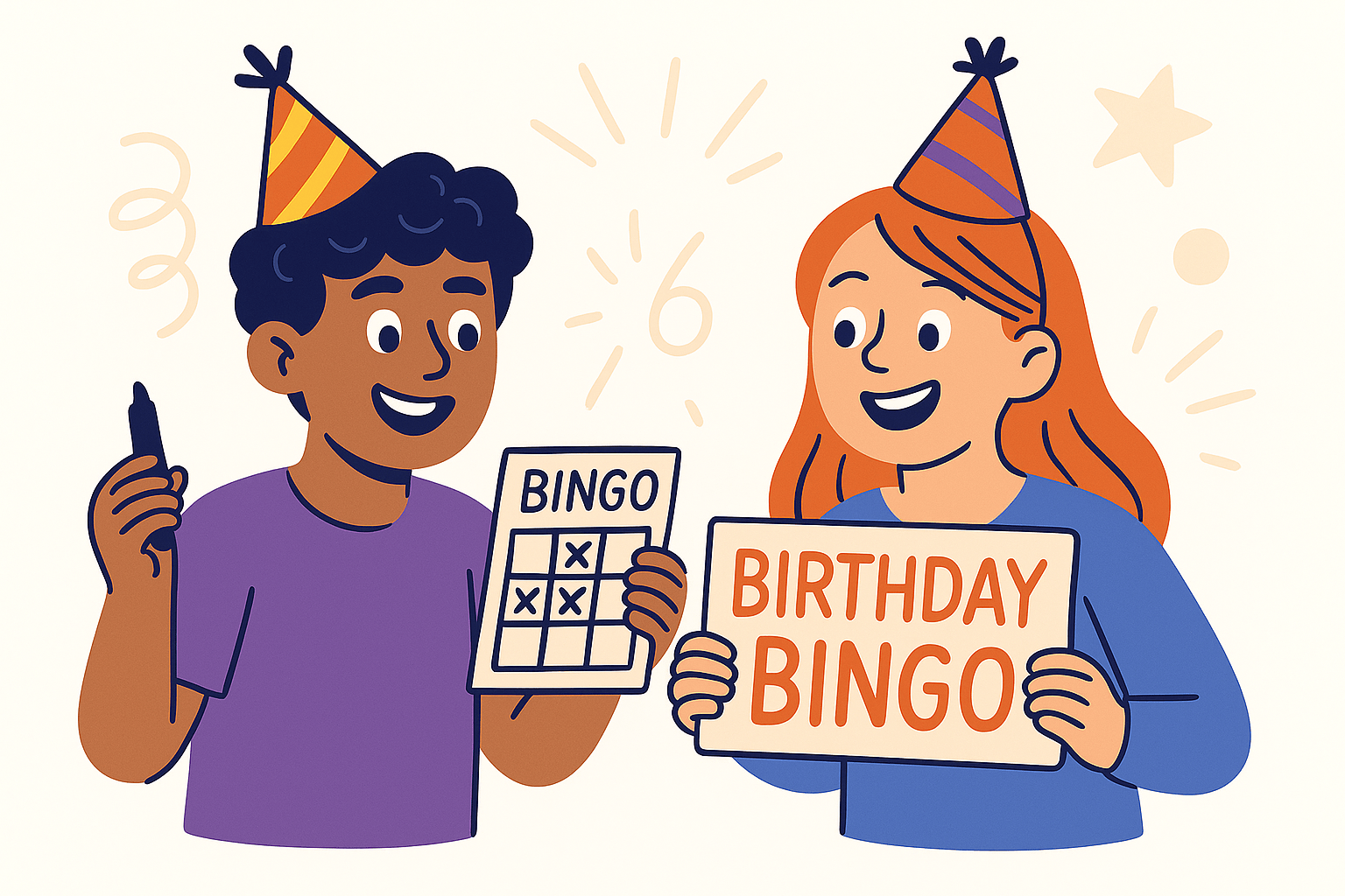Birthday Bingo: Printable & Customizable - Bingo Card Creator