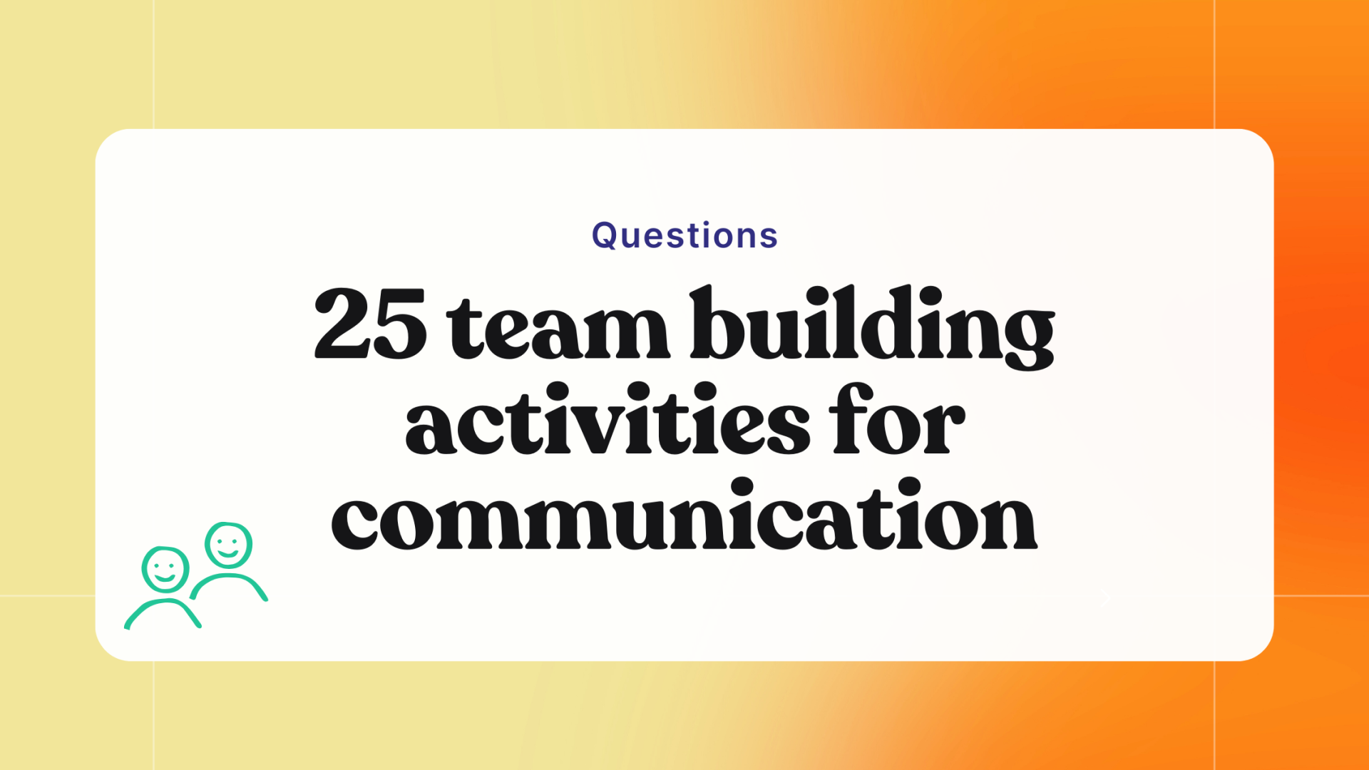 25 Fun Team-building Activities For Improving Communication - Bingo ...